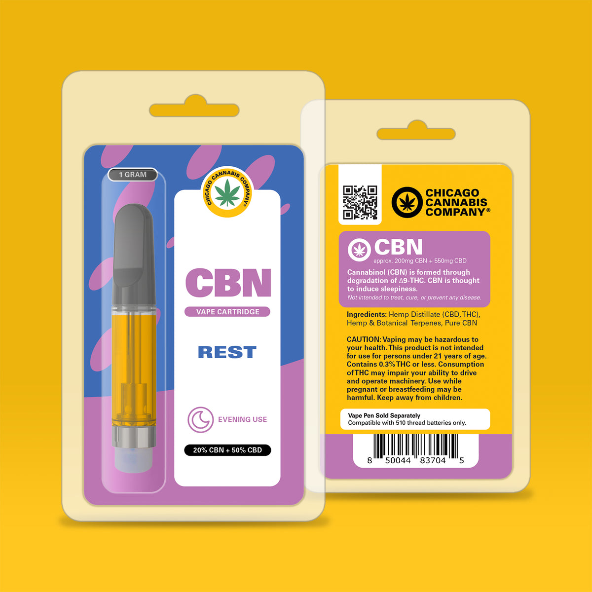 CBN + CBD Vape – Chicago Cannabis Company