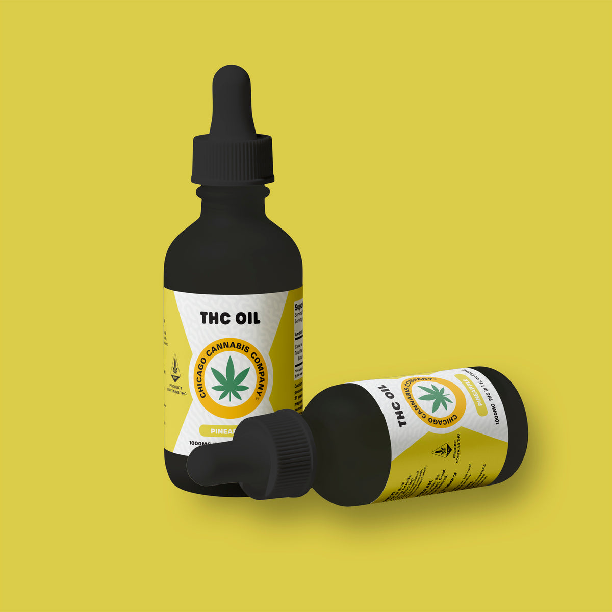 THC Oil: Pineapple (1000mg) – Chicago Cannabis Company